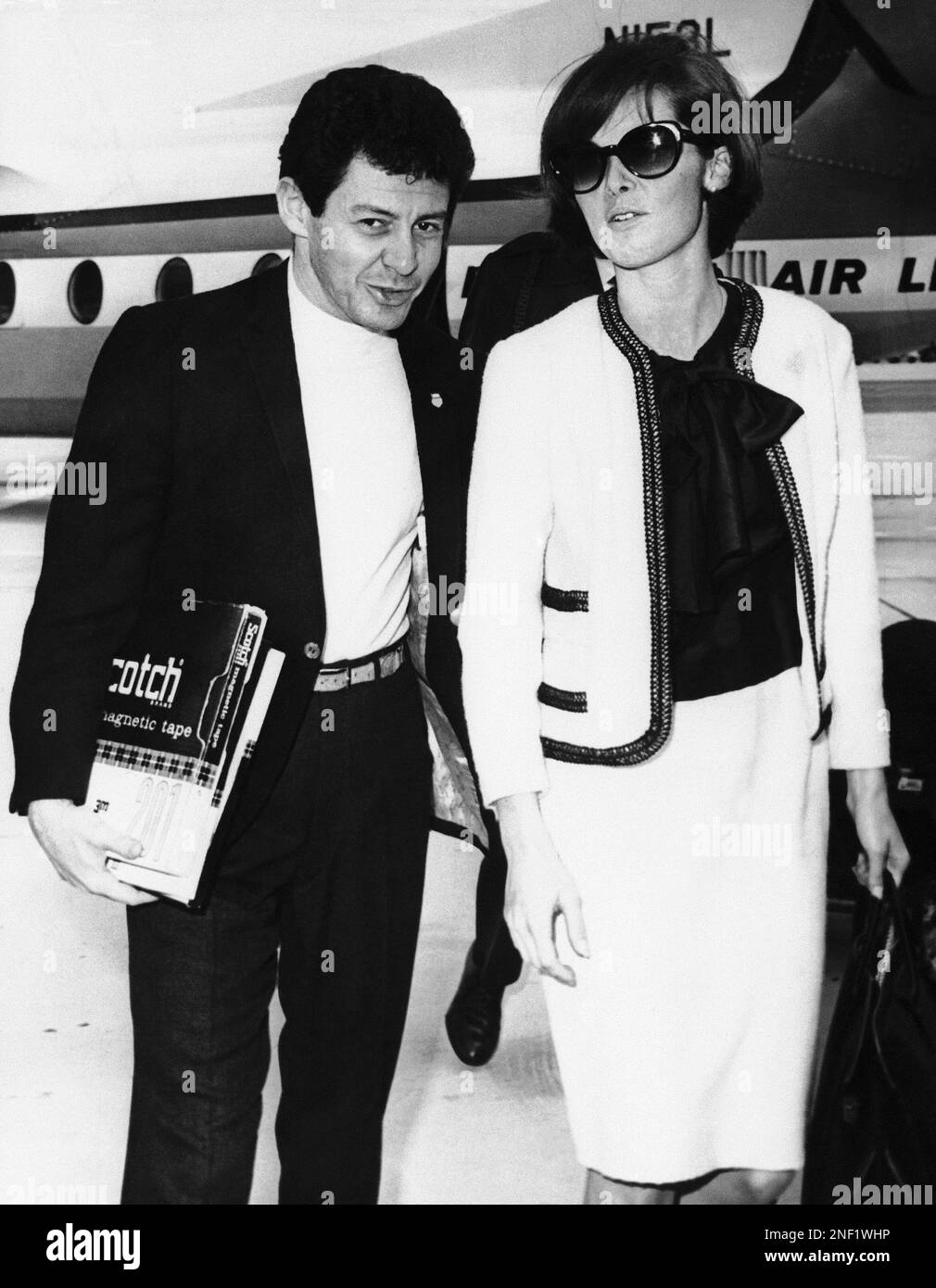 Eddie Fisher, a principal in the triangle divorce and marriage plans ...