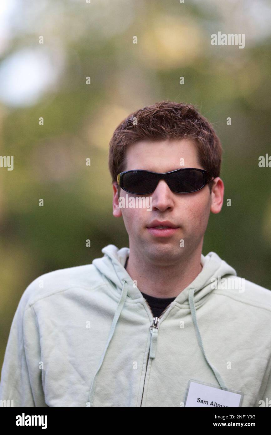 Sam Altman, Founder of Loopt, at the annual Allen & Co.'s media summit ...