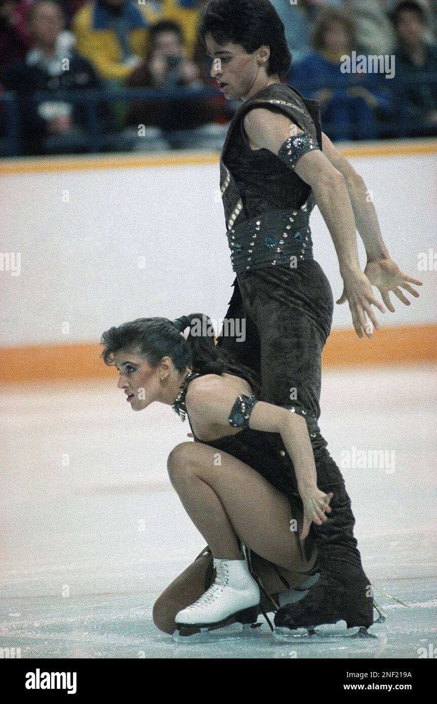 Brother and sister, French figure skating pair Paul and Isabelle ...