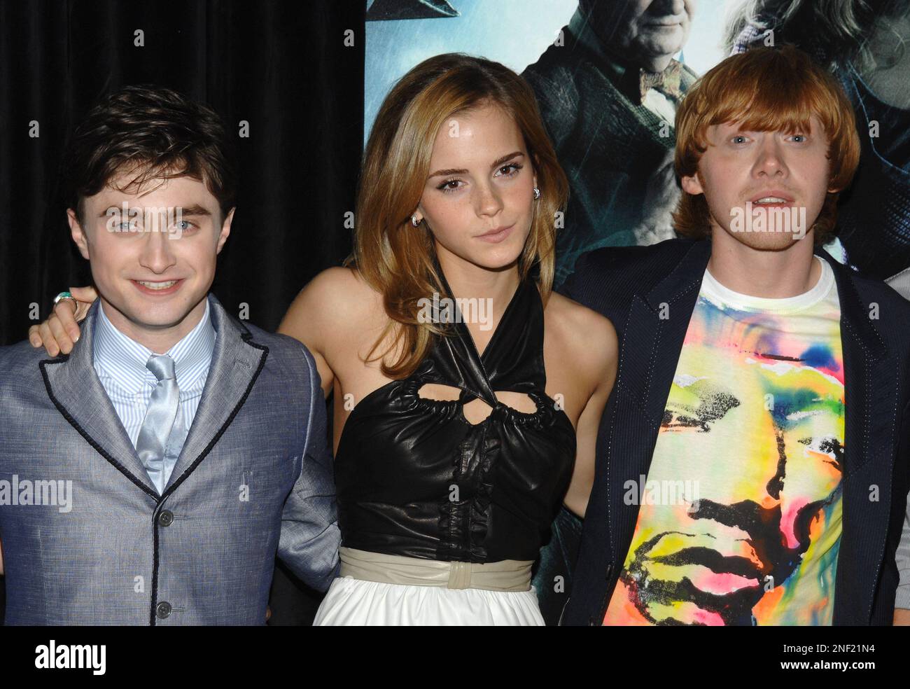 Daniel Radcliffe Emma Watson Rupert Grint 2009
