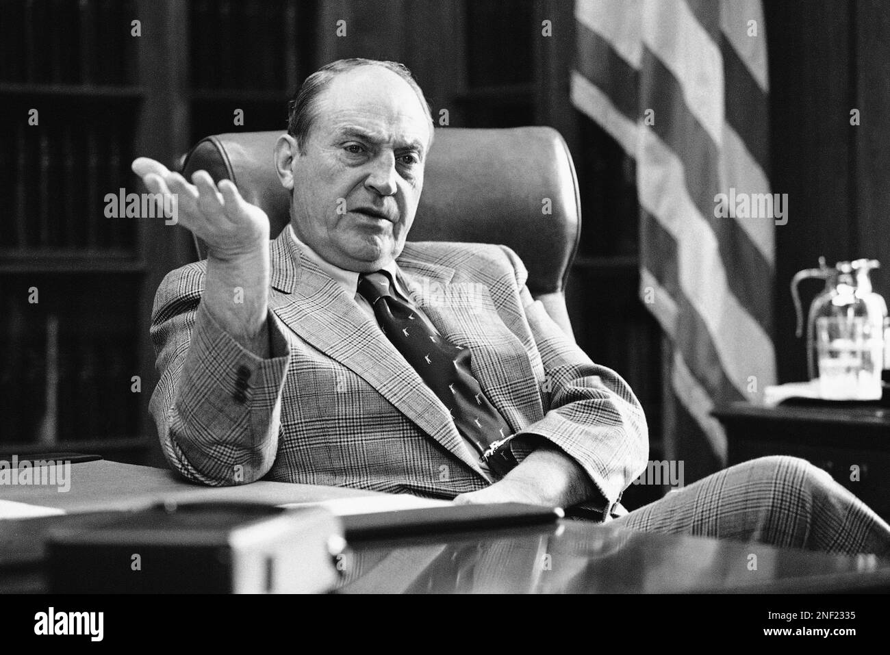 Attorney General William B. Saxbe suggests that Patricia Hearst’s ...