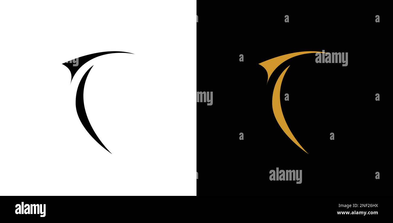 Elegant f logo hi-res stock photography and images - Alamy