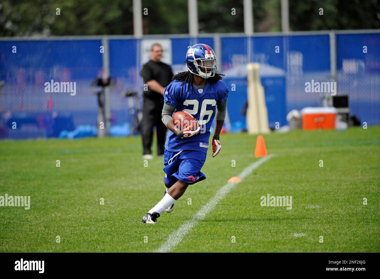 New York Giants' DeAndre Wright at NFL football minicamp Wednesday, June 17, 2009 in East ...