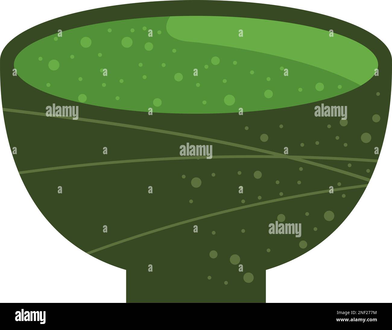 Matcha nutrition Stock Vector Images - Alamy