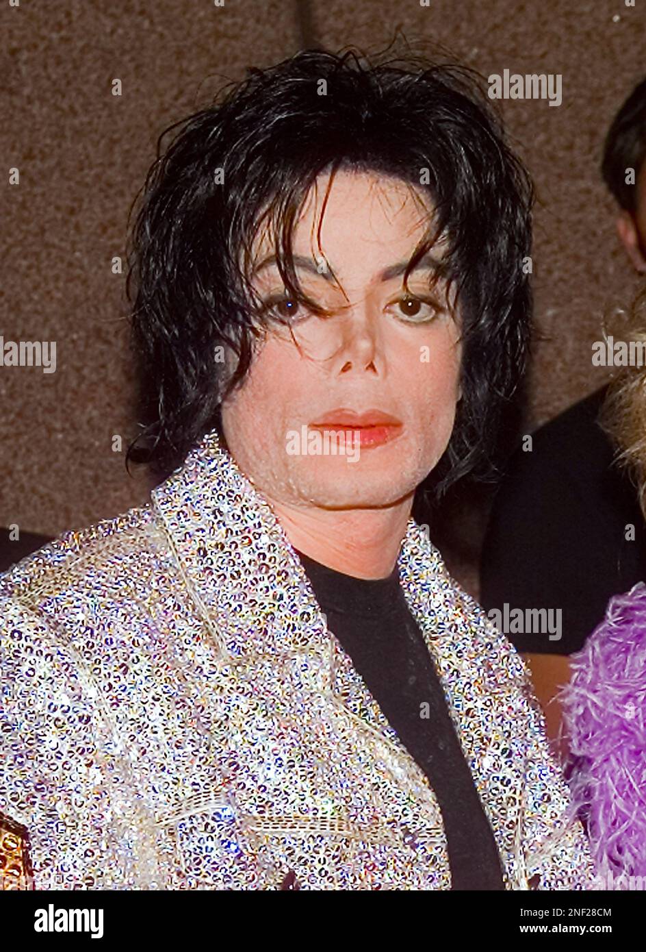 Michael Jackson walks the red carpet at the Michael Jackson: 30th ...