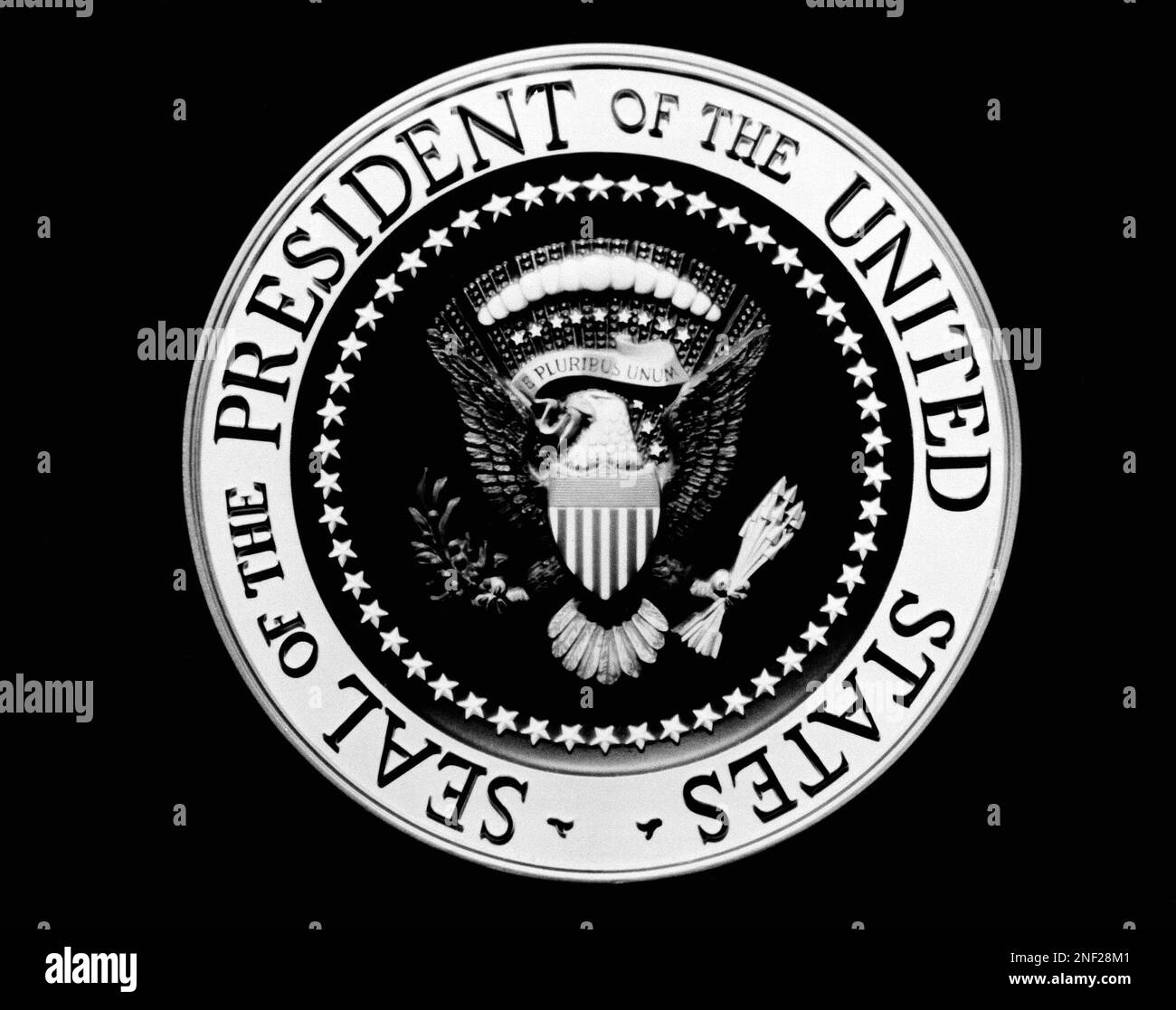 Photo shows Presidential Seals and Logos, U.S. Government shown in an ...
