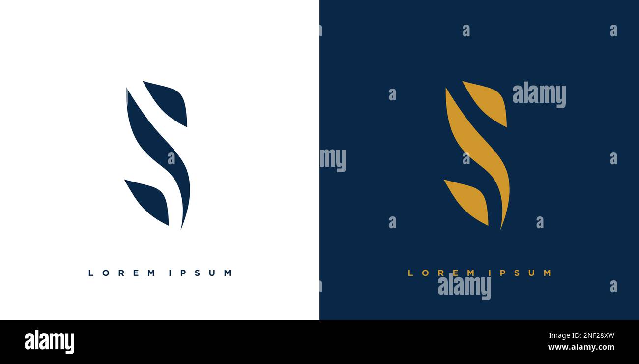 Elegant s logo hi-res stock photography and images - Alamy