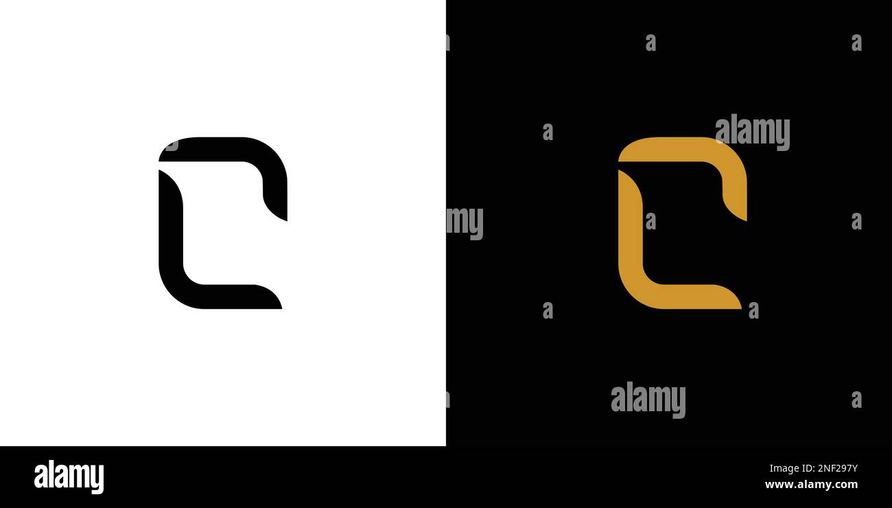 Modern and simple C logo design Stock Vector Image & Art - Alamy