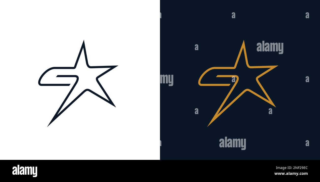 Modern and simple G star logo Stock Vector Image & Art - Alamy