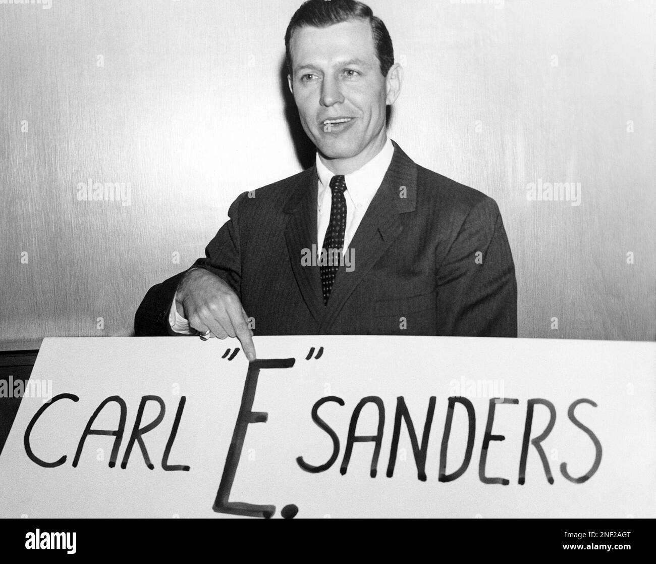 Sen. Carl E. Sanders of Augusta, a candidate for lieutenant governor ...