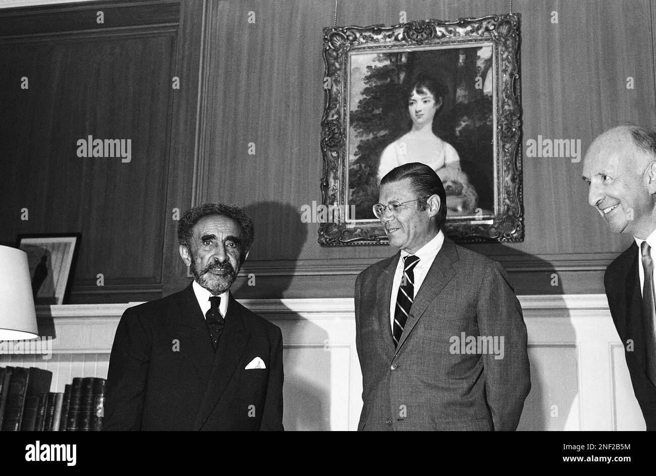 Robert McNamara, former defense secretary now President of the World ...