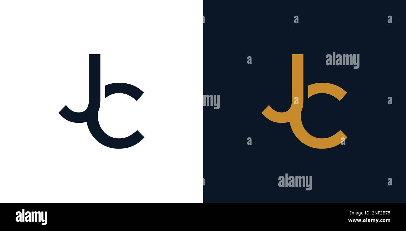 Jc logo design hi-res stock photography and images - Alamy