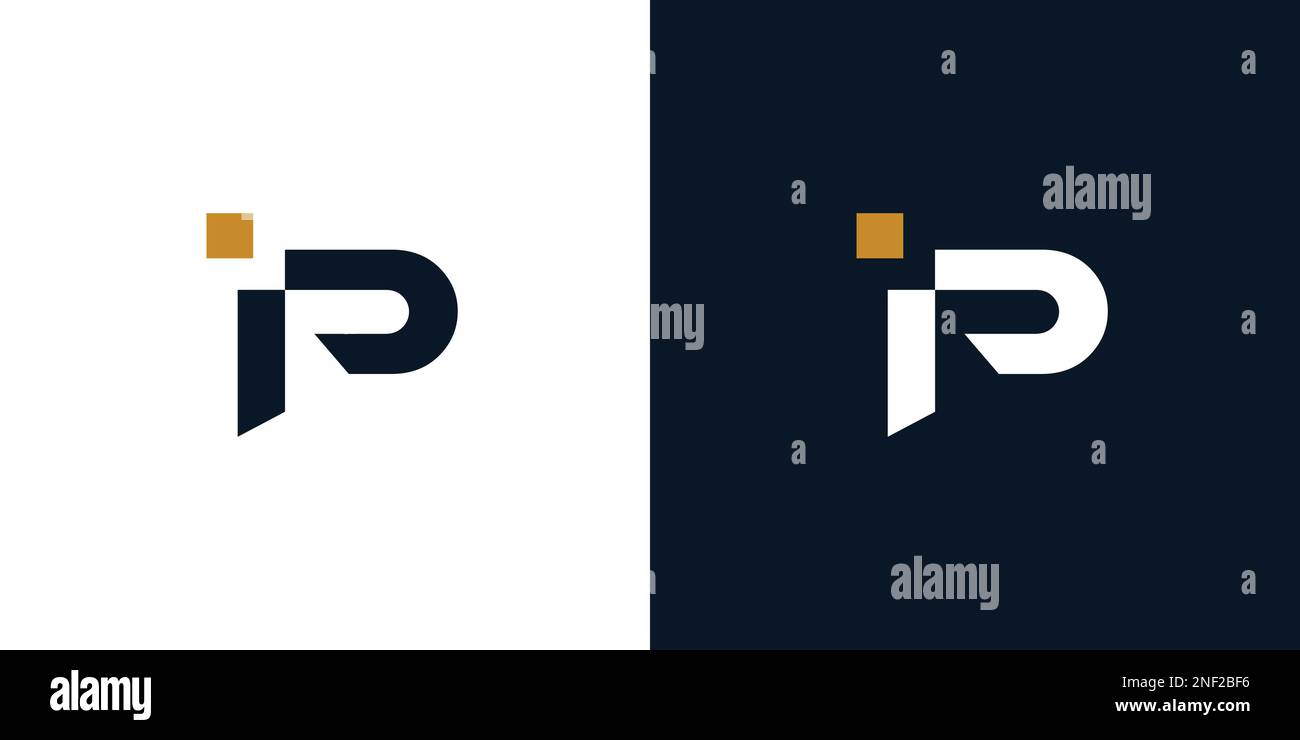 Modern and sophisticated IP logo design Stock Vector Image & Art - Alamy