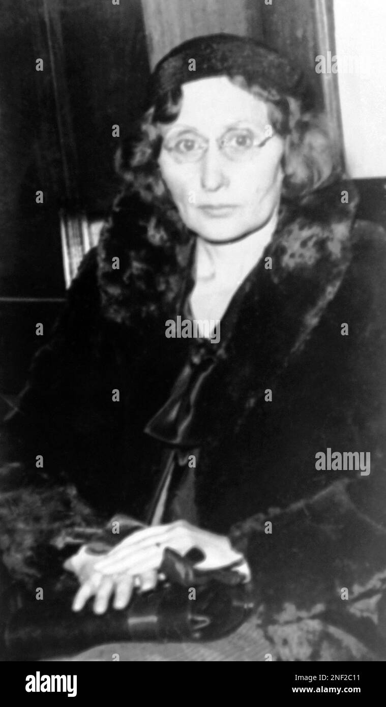 Evelyn Frechette, a connection in the Dillinger trail, is shown May ...