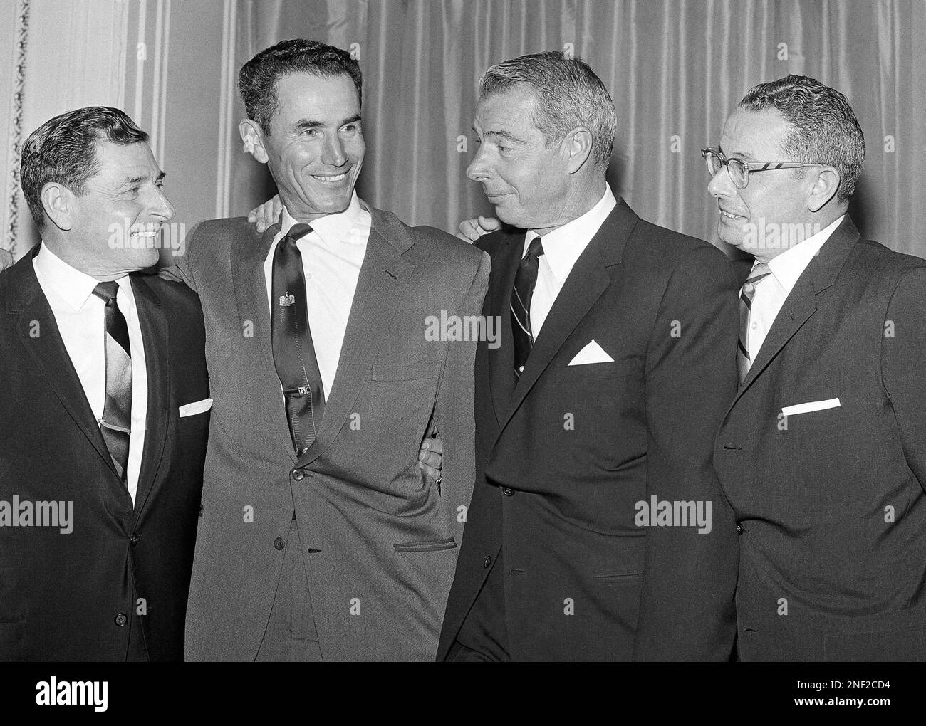 Four DiMaggio brothers: Tom, who doesn’t play baseball; Vince, Joe and ...