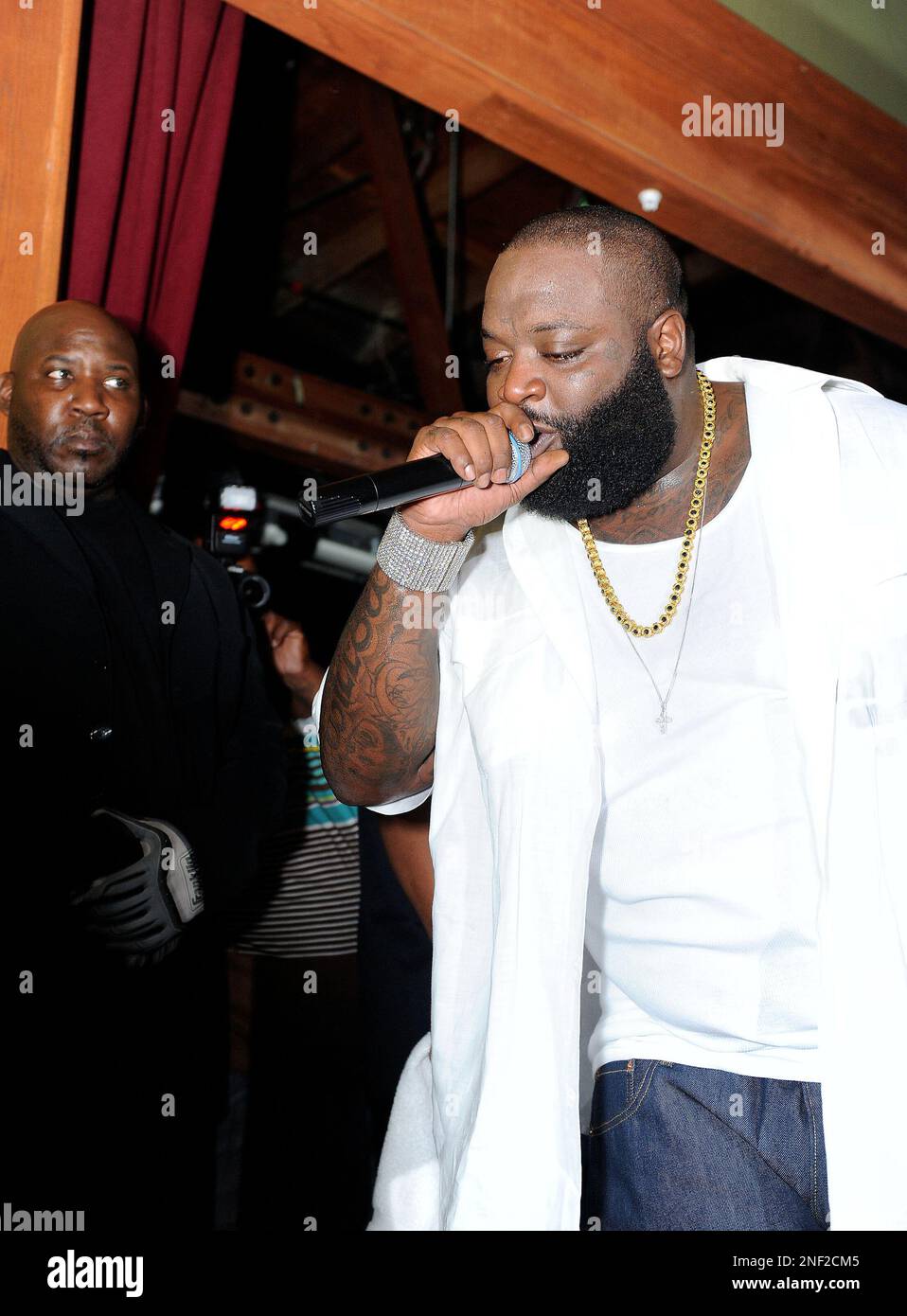 Rick Ross attends the BET Awards afterparty with Rick Ross and 1800 ...