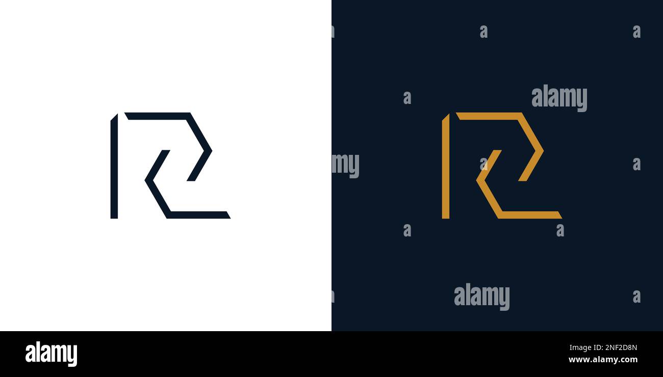 Modern and sophisticated R logo design Stock Vector Image & Art - Alamy