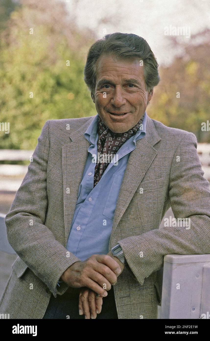 Actor Efrem Zimbalist, Jr. is shown at his Encino, Calif. home, Jan. 29 ...