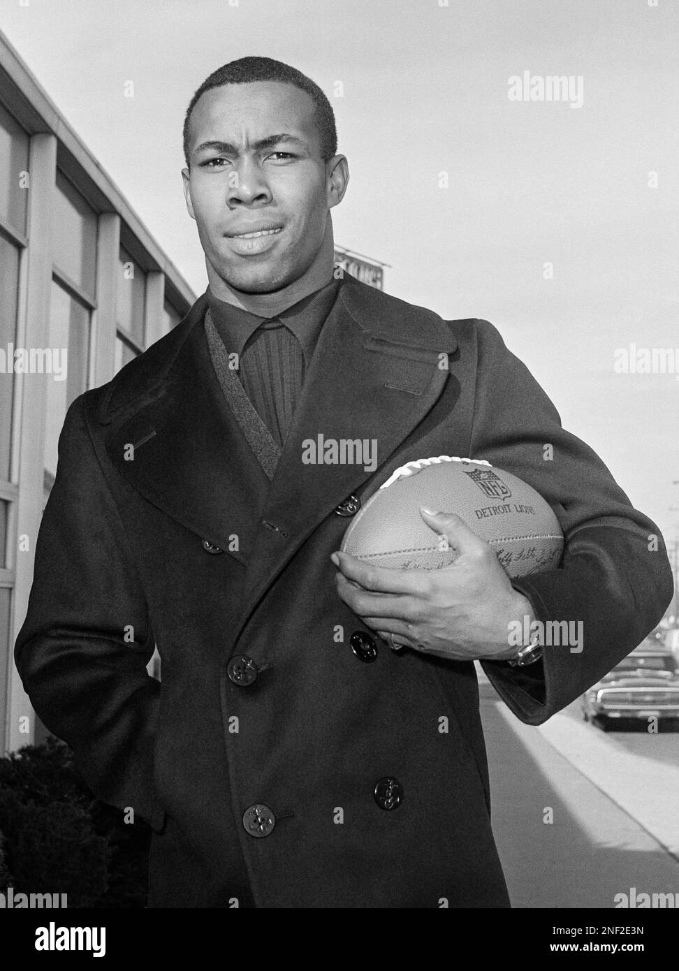 Lem Barney, from Jackson (Miss.) State Offensive Rookie in National ...