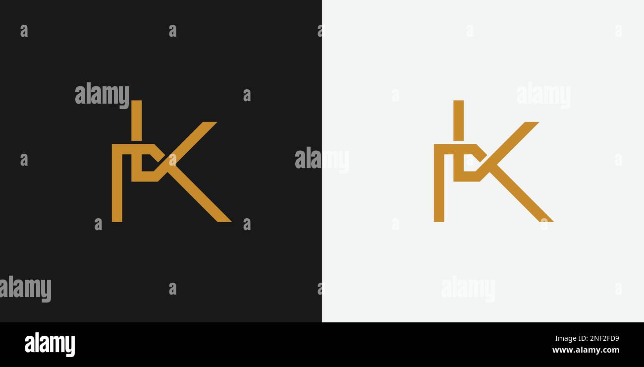 Unique k logo hi-res stock photography and images - Alamy