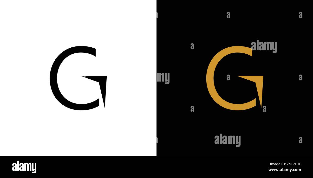 Modern and unique G logo design Stock Vector Image & Art - Alamy