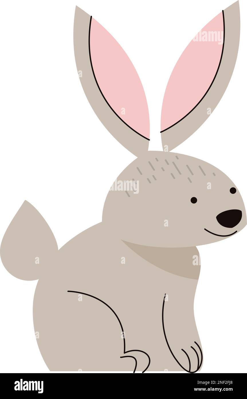 little beige rabbit Stock Vector Image & Art - Alamy