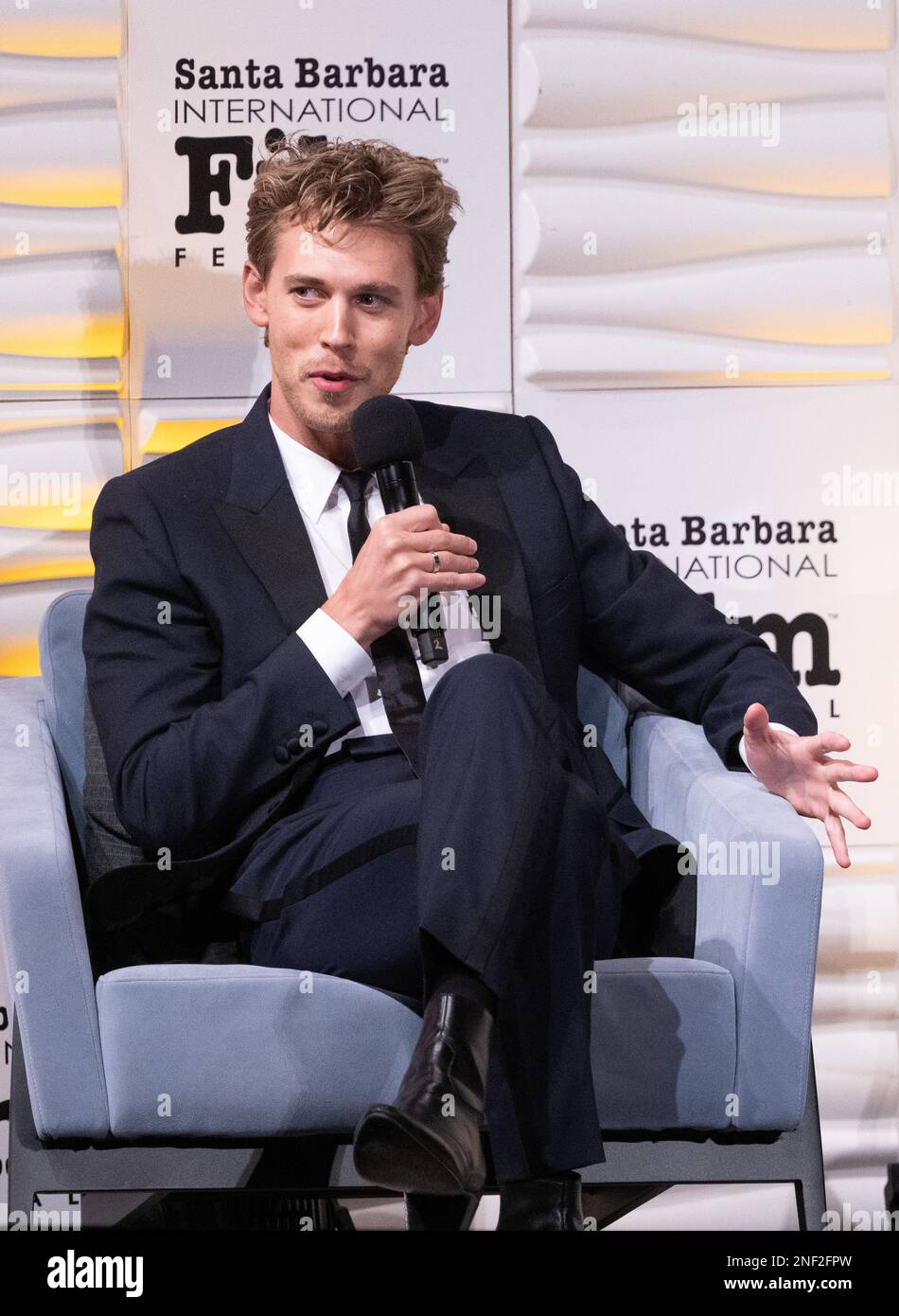 Austin Butler (Elvis) at the 2023 Santa Barbara International Film ...