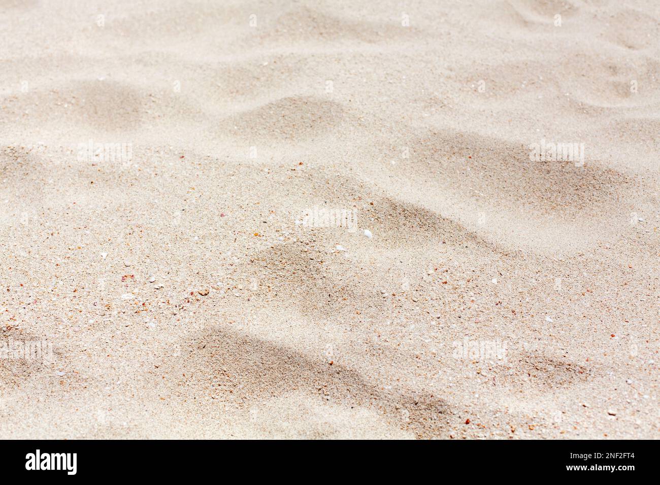 White sand texture close up background, wavy sandy pattern, natural dry sand grains backdrop ...