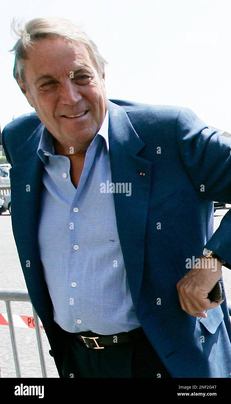 Monaco Automobile Club president Michel Boeri outside the FIA ...