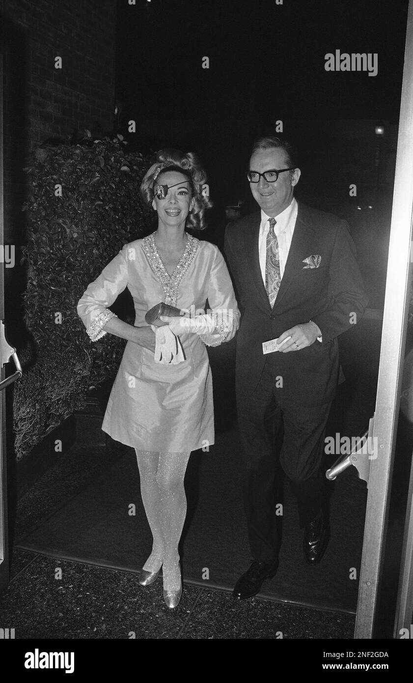 Actress Jayne Meadows and her husband Steve Allen are shown in Los ...