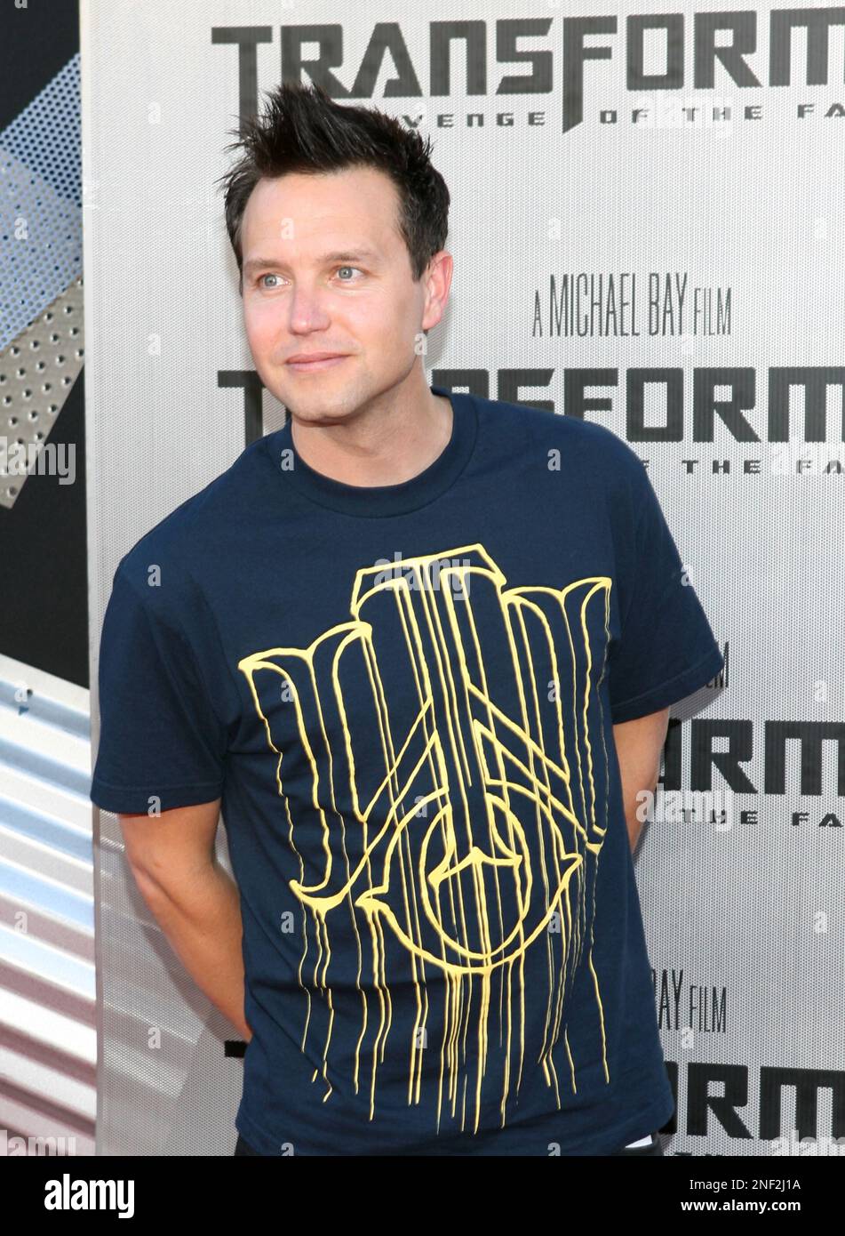 Mark Hoppus arrives at the "Transformers: Revenge of the Fallen ...