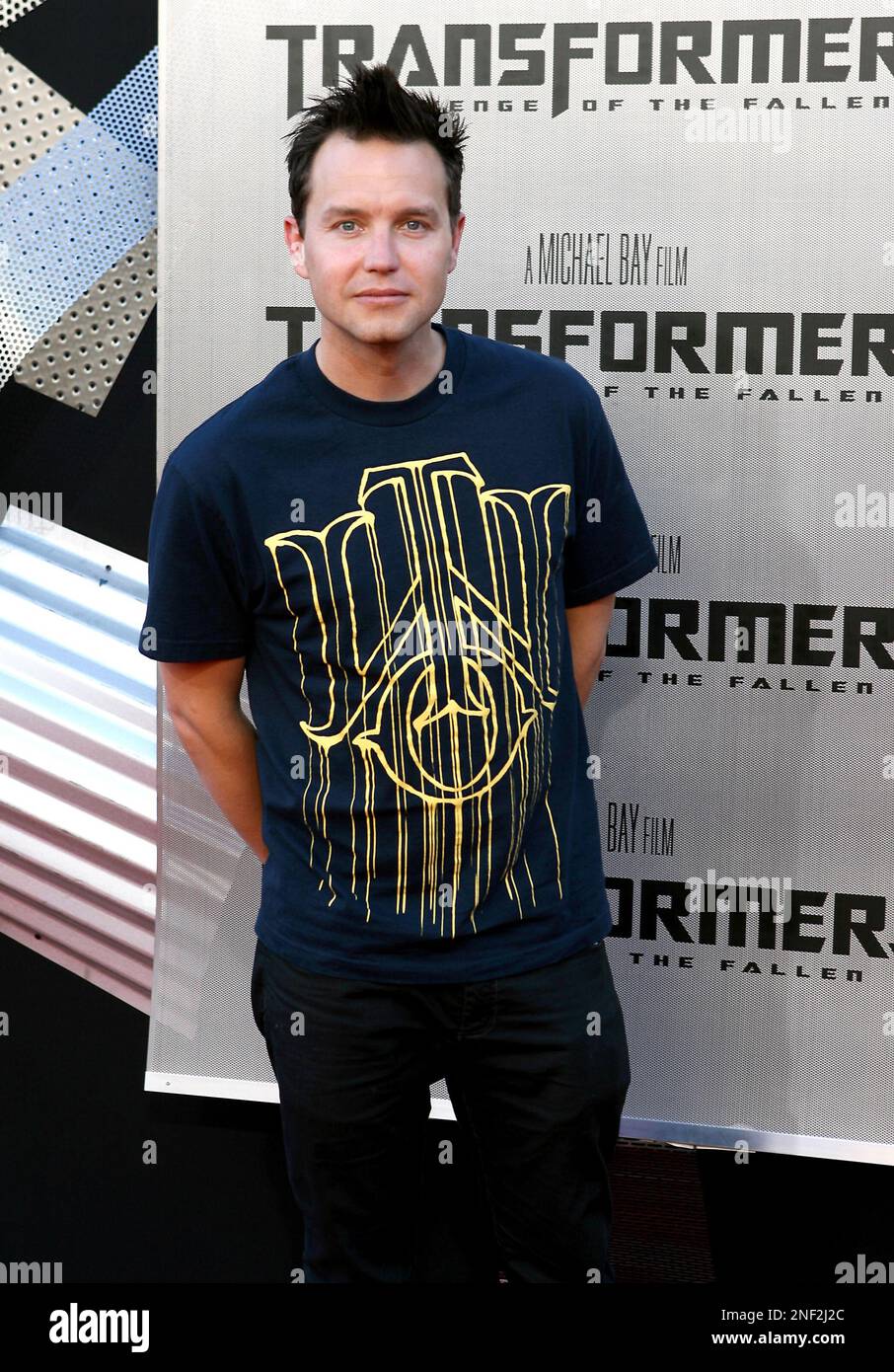 Mark Hoppus arrives at the "Transformers: Revenge of the Fallen ...