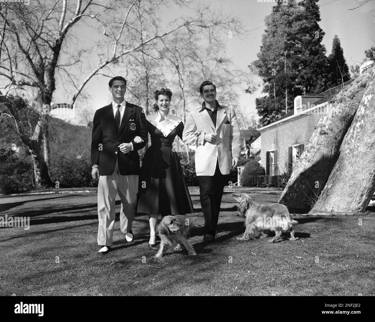 Seeking to carve film careers for themselves, two brothers of Actress ...