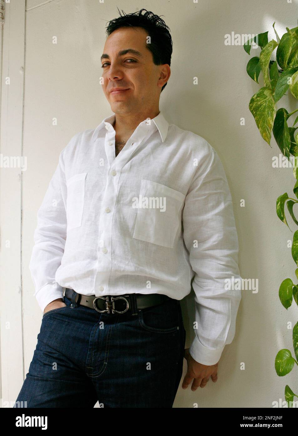 Mexican pop singer Cristian Castro is pictured in Miami Beach, Fla ...