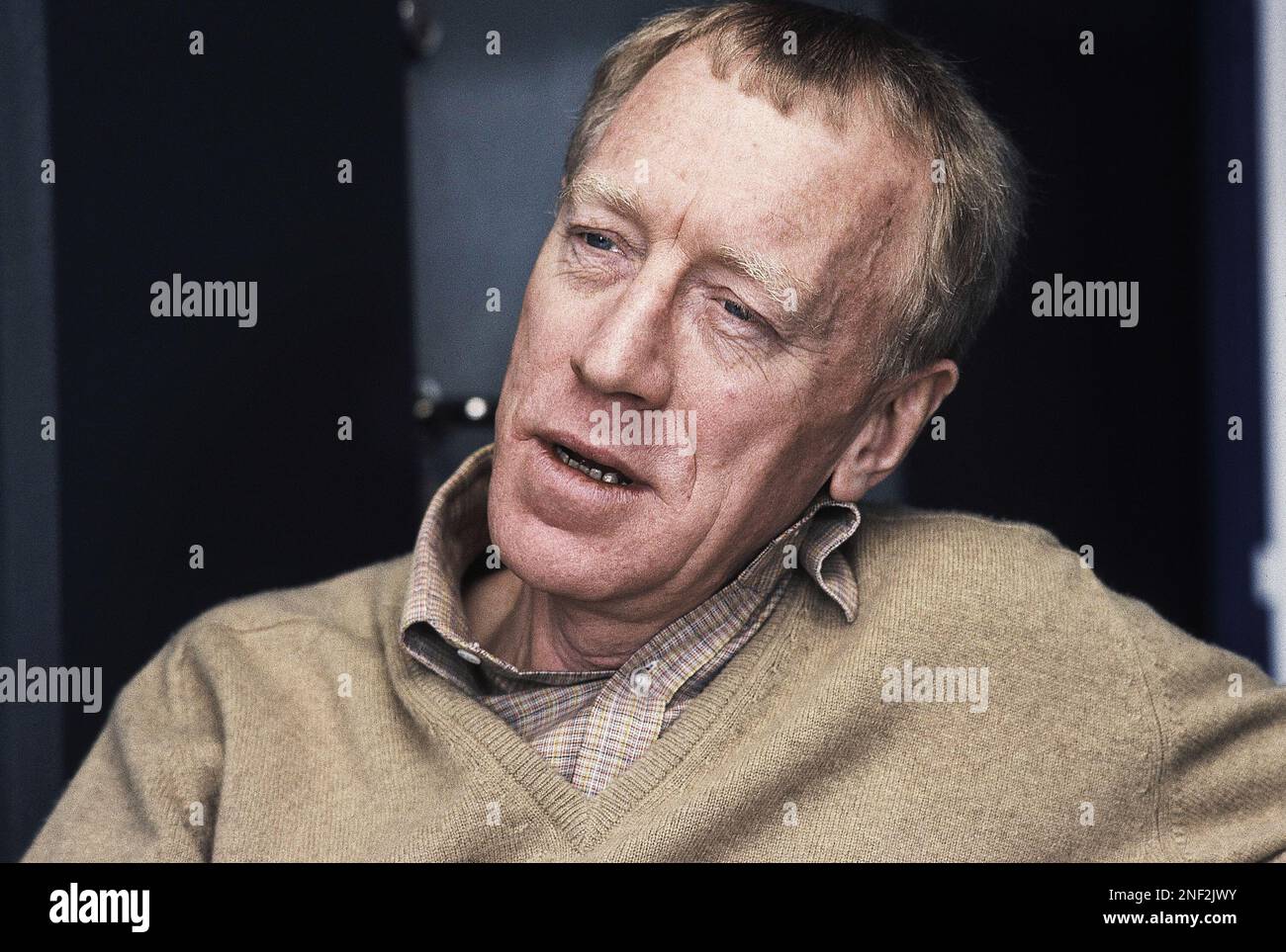 Swedish Actor Max Von Sydow is shown, March 1988. (AP Photo Stock Photo ...