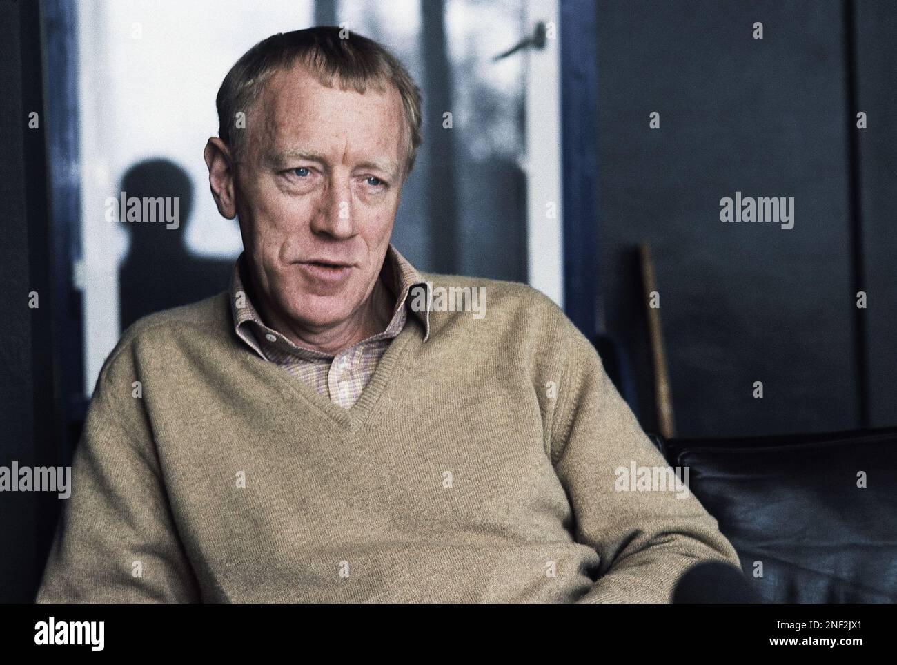 Swedish Actor Max Von Sydow is shown, March 1988. (AP Photo Stock Photo ...