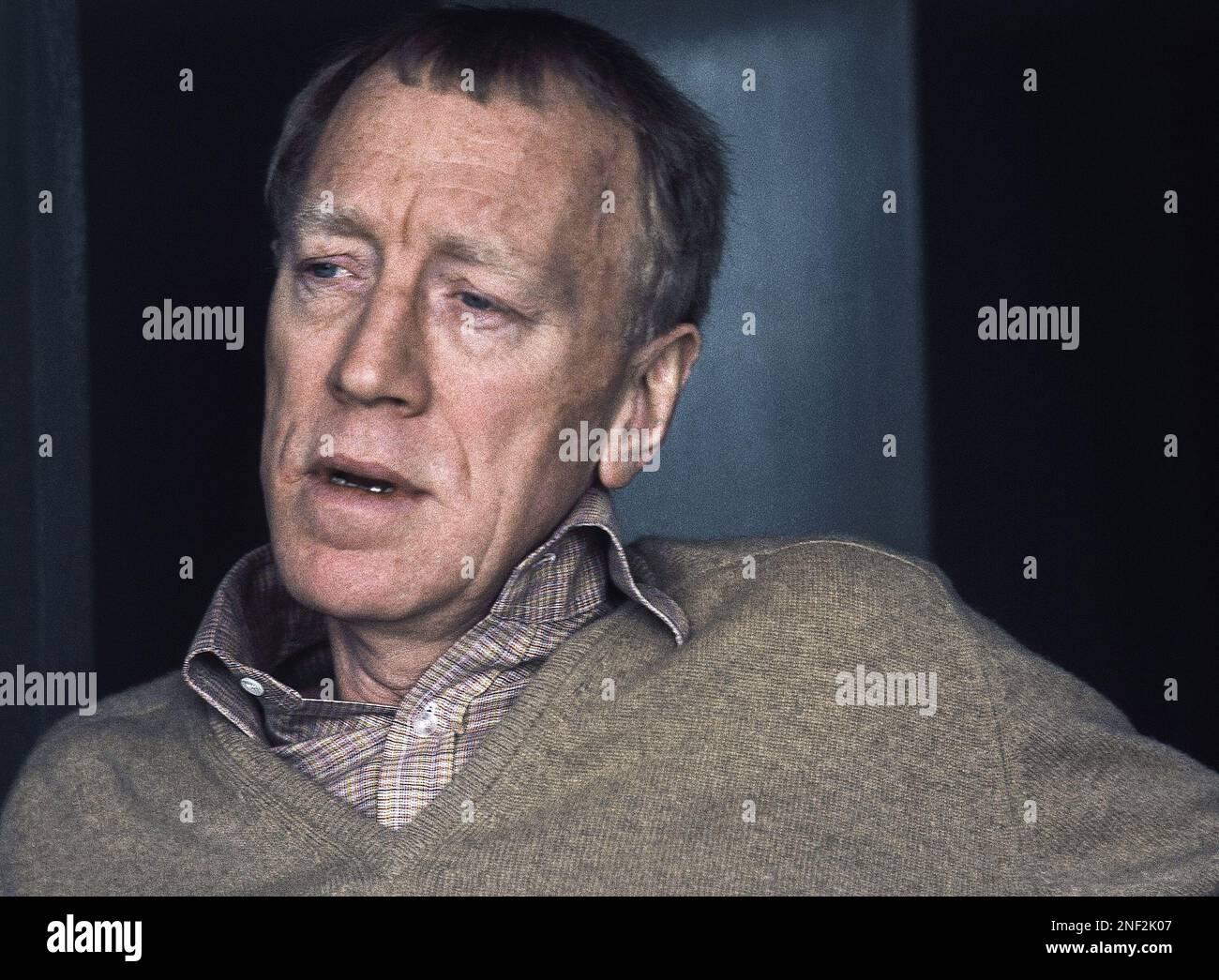 Swedish Actor Max Von Sydow is shown, March 1988. (AP Photo Stock Photo ...