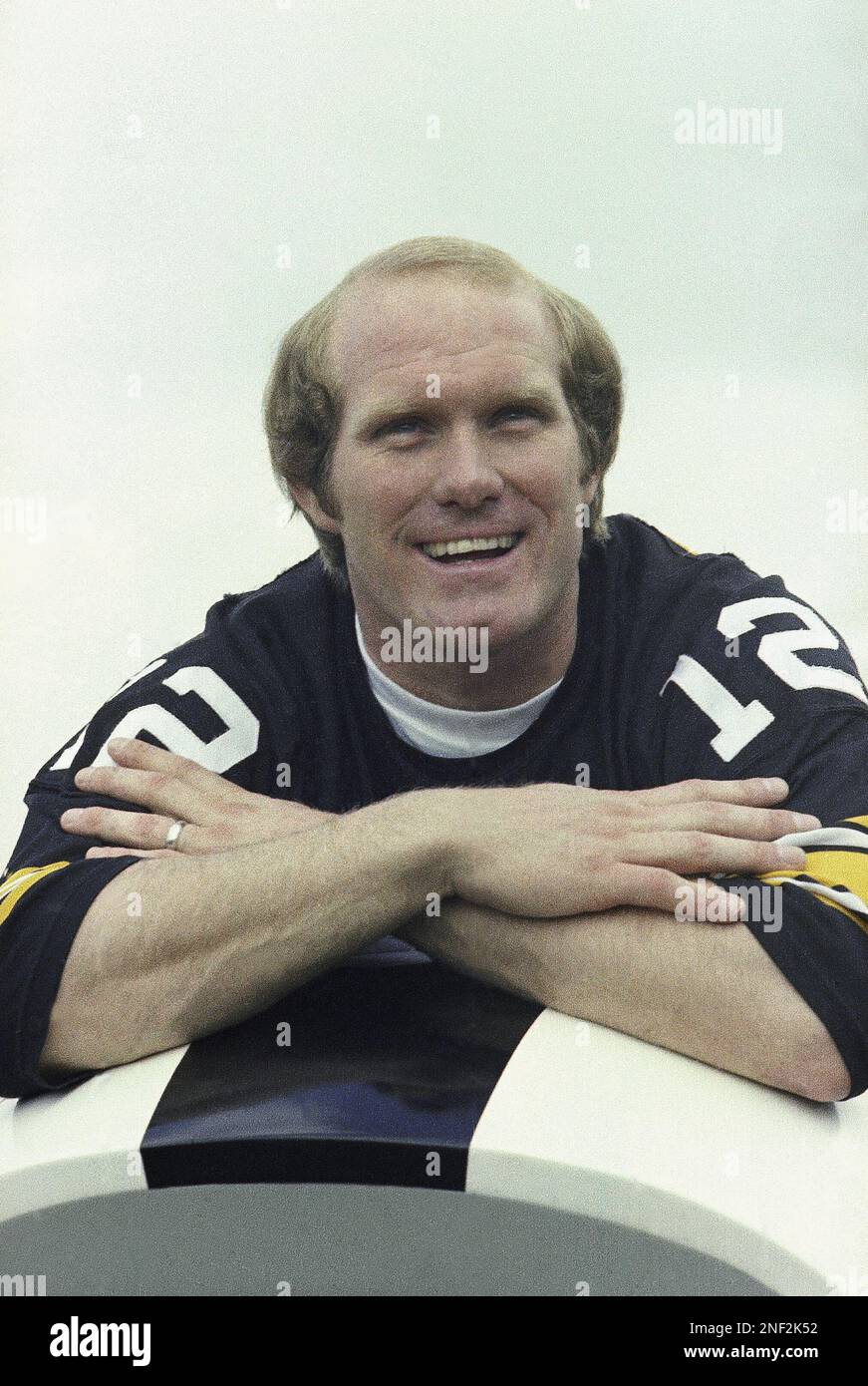 Terry Bradshaw, Pittsburgh Steelers quarterback is shown in 1979. (AP ...