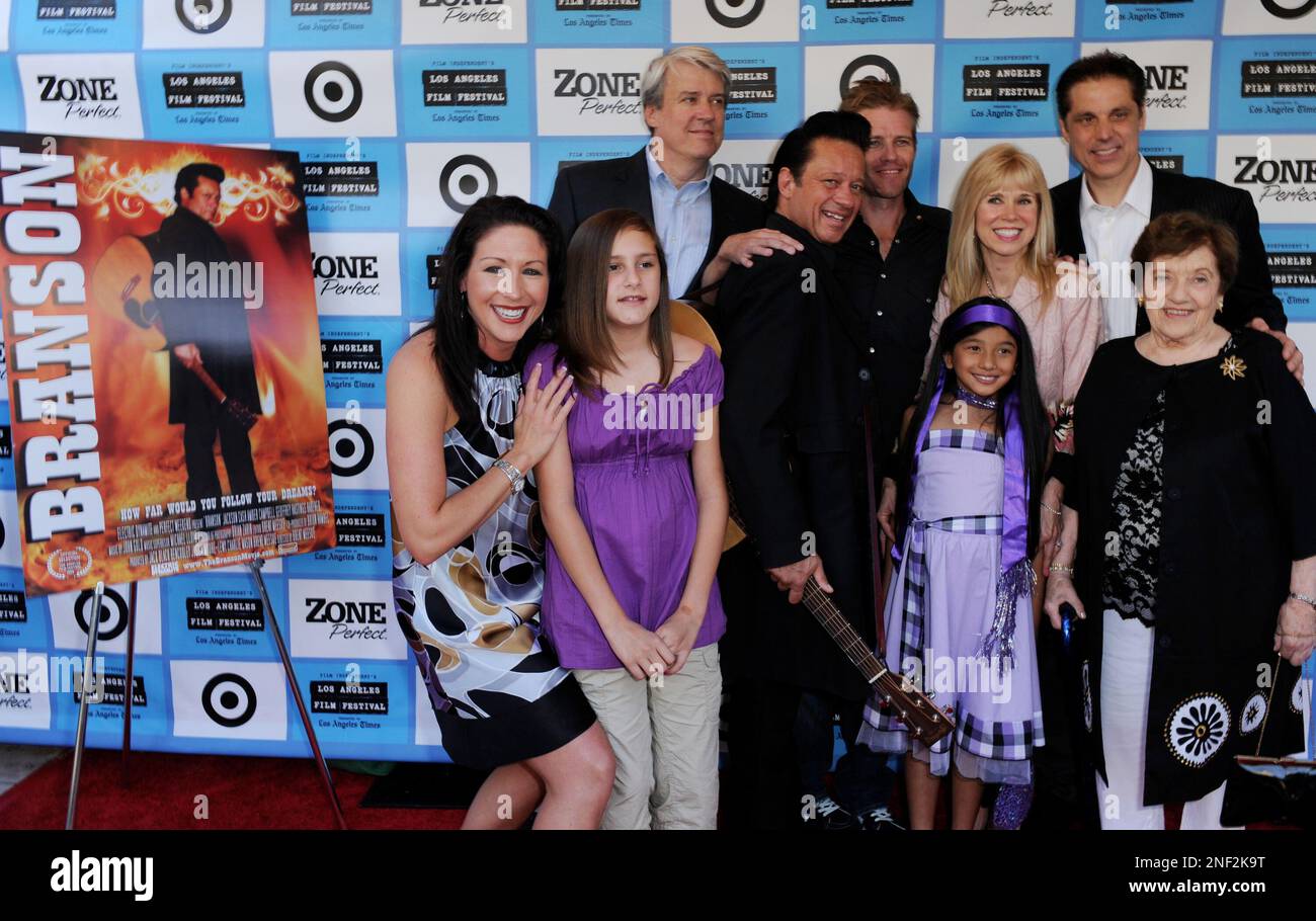 From left, Amber Campbell, Jade Campbell, Jim Mock, Jackson Cash, Brent ...