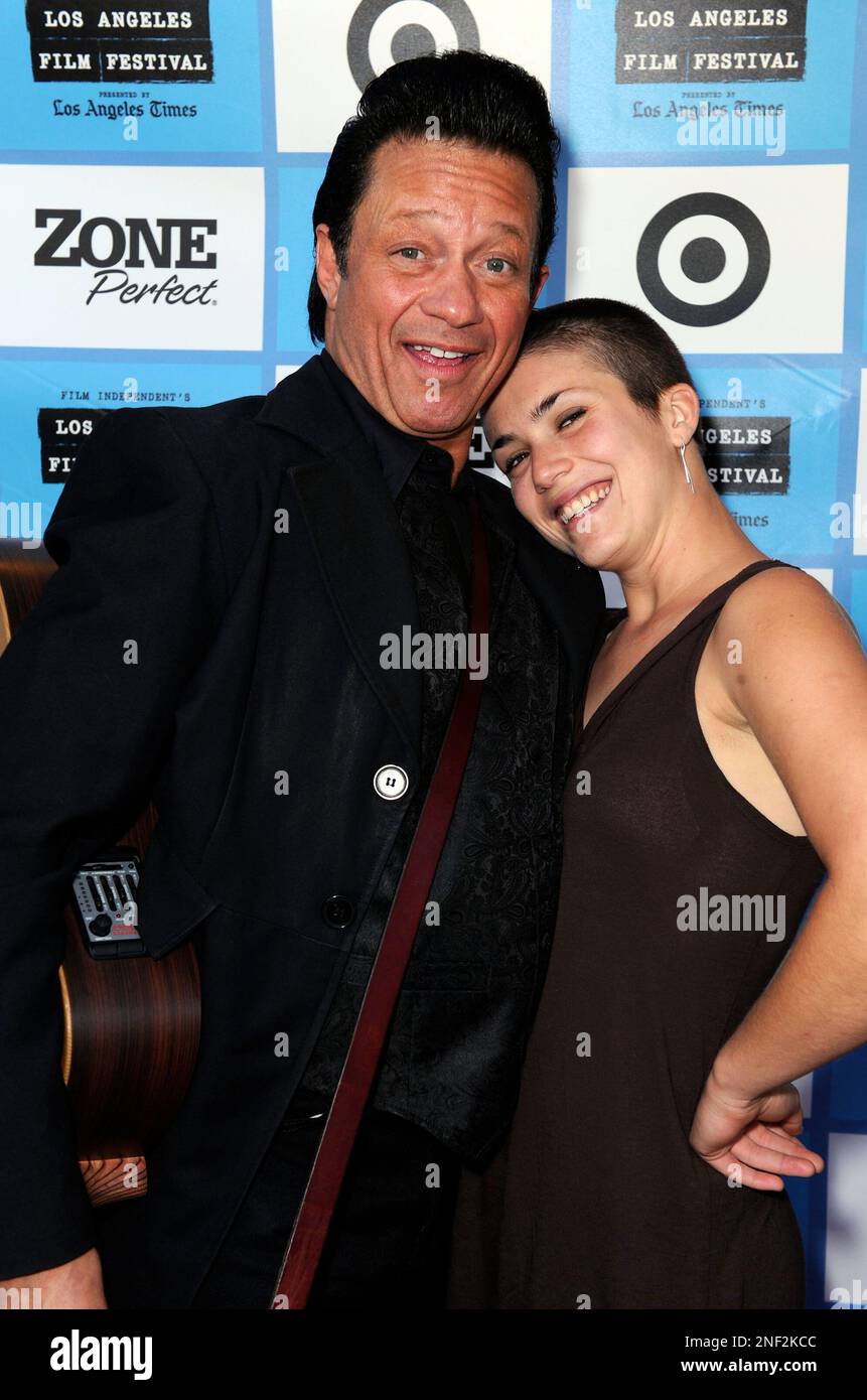 Johnny Cash impersonator Jackson Cash at left, and his daughter Misty ...