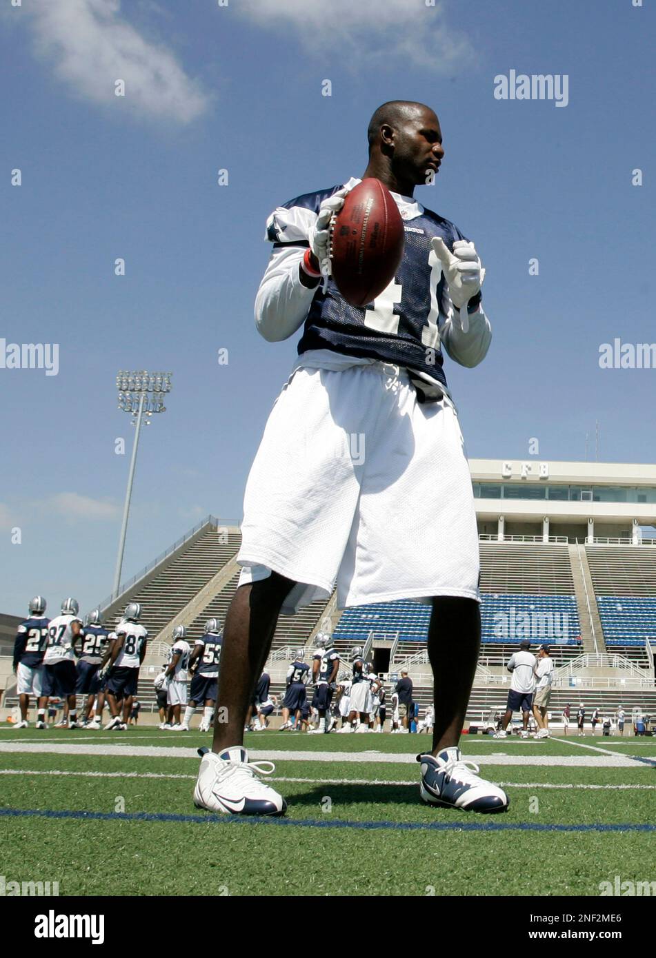 Dallas Cowboys cornerback Terence Newman during NFL football minicamp ...