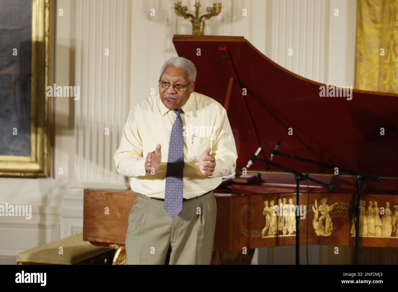 Jazz musician Ellis Marsalis, the patriarch of the Marsalis family of ...