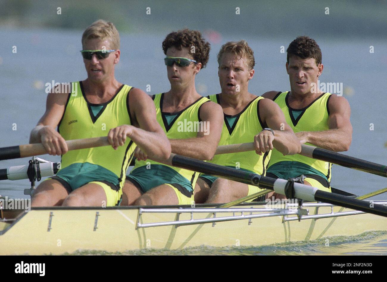 Australia's "Oarsome Foursome" coxless fours team rows their way to win ...