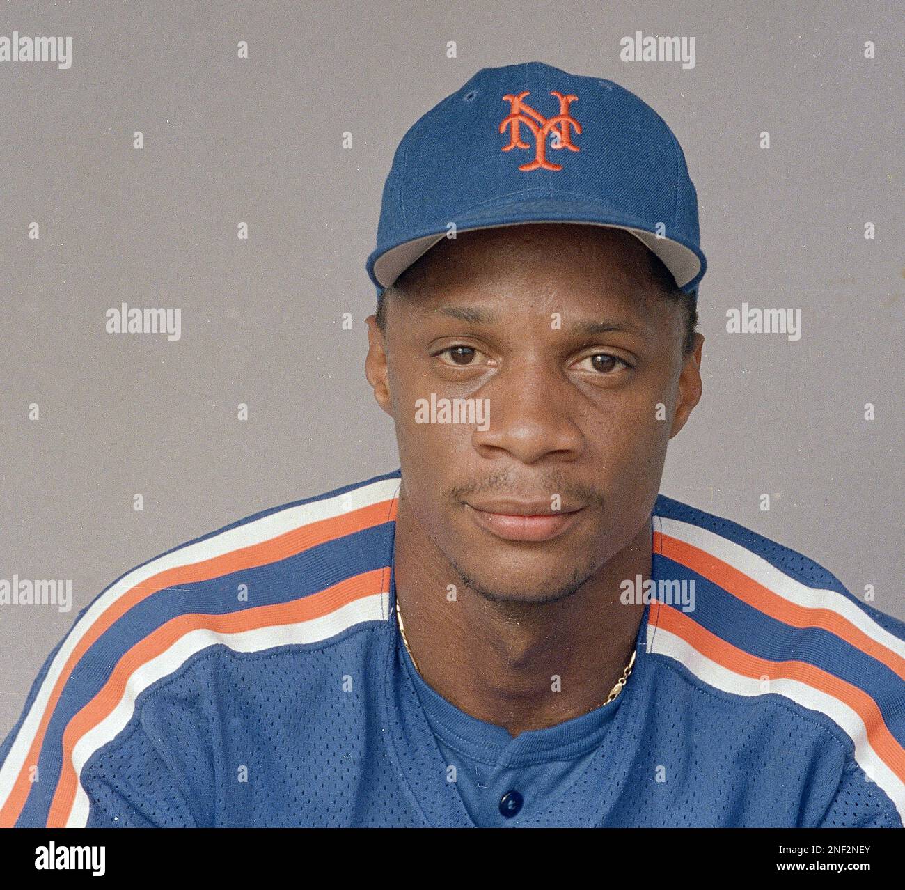 Darryl Strawberry of the New York Mets is shown in 1988. (AP Photo ...