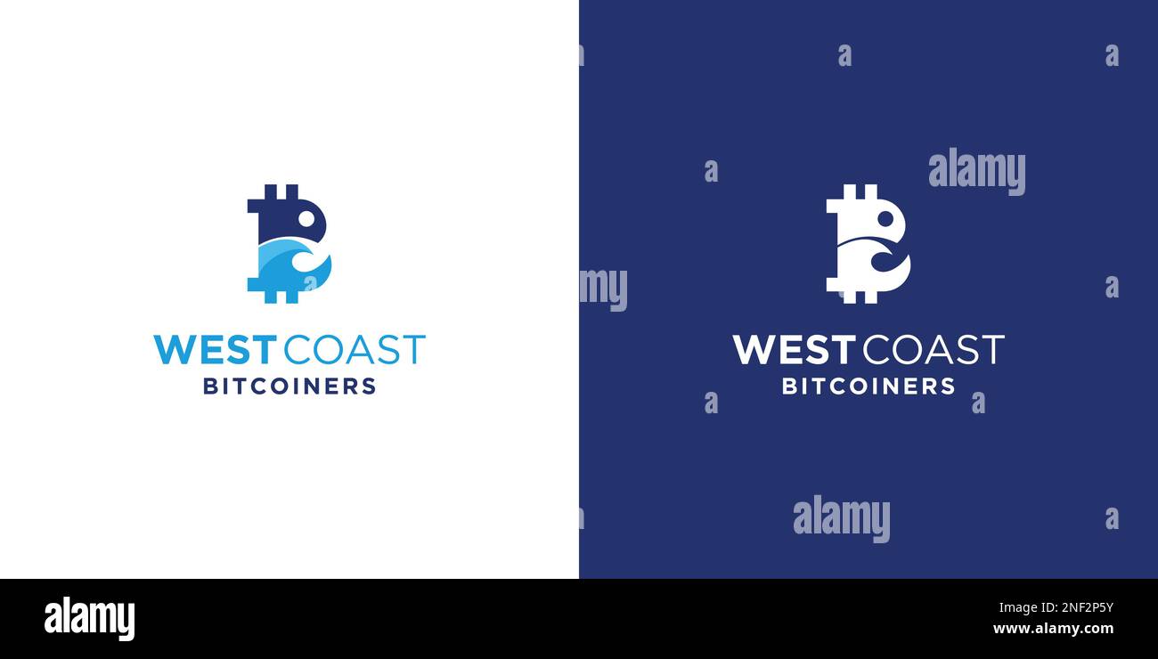West coast logo design hi-res stock photography and images - Alamy