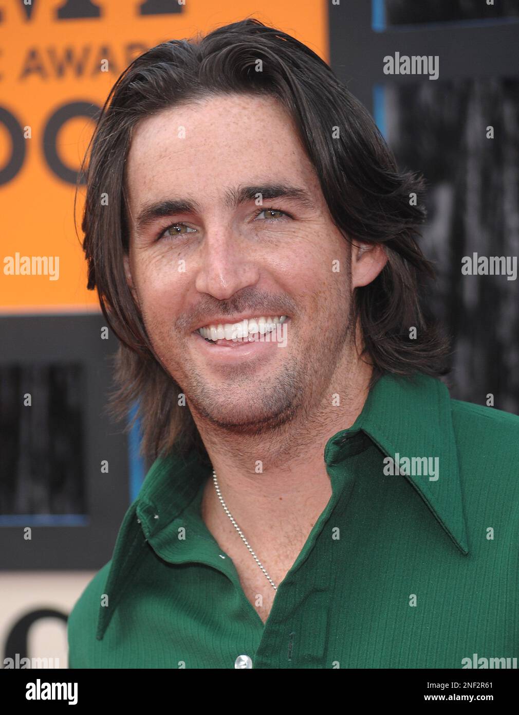 Jake Owen arrives at the CMT Music Awards in Nashville, Tenn. Tuesday ...