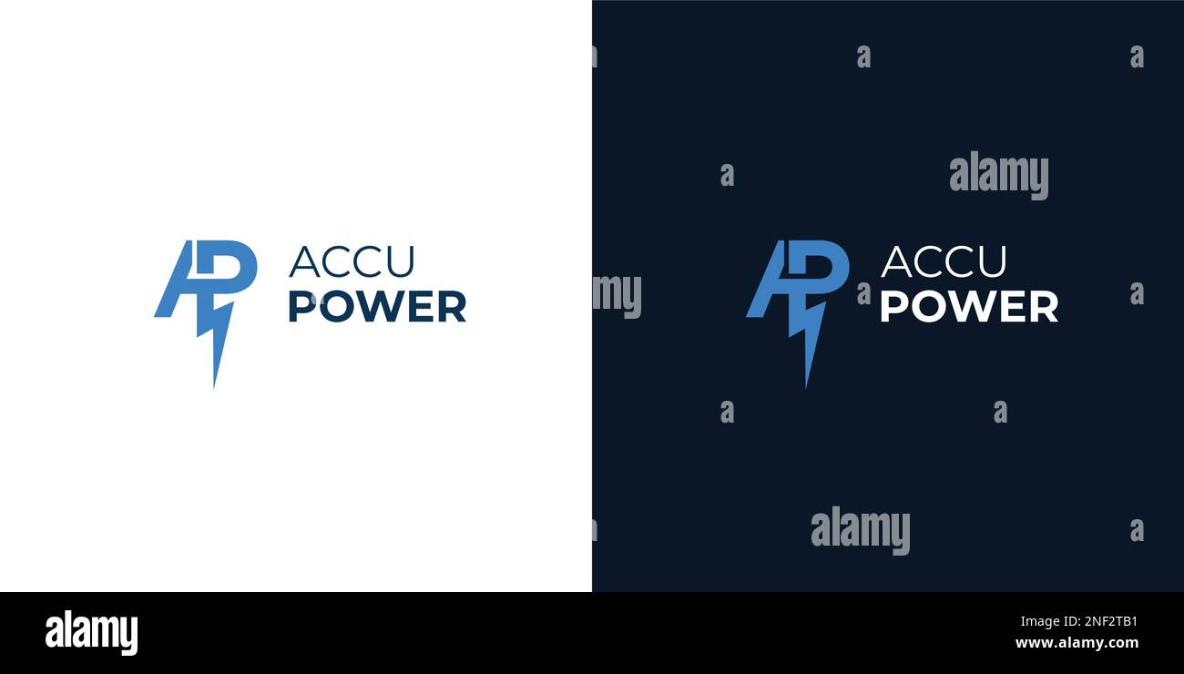 Unique and powerful AP logo design Stock Vector Image & Art - Alamy