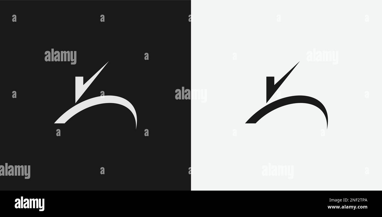 Simple and unique K logo design Stock Vector Image & Art - Alamy