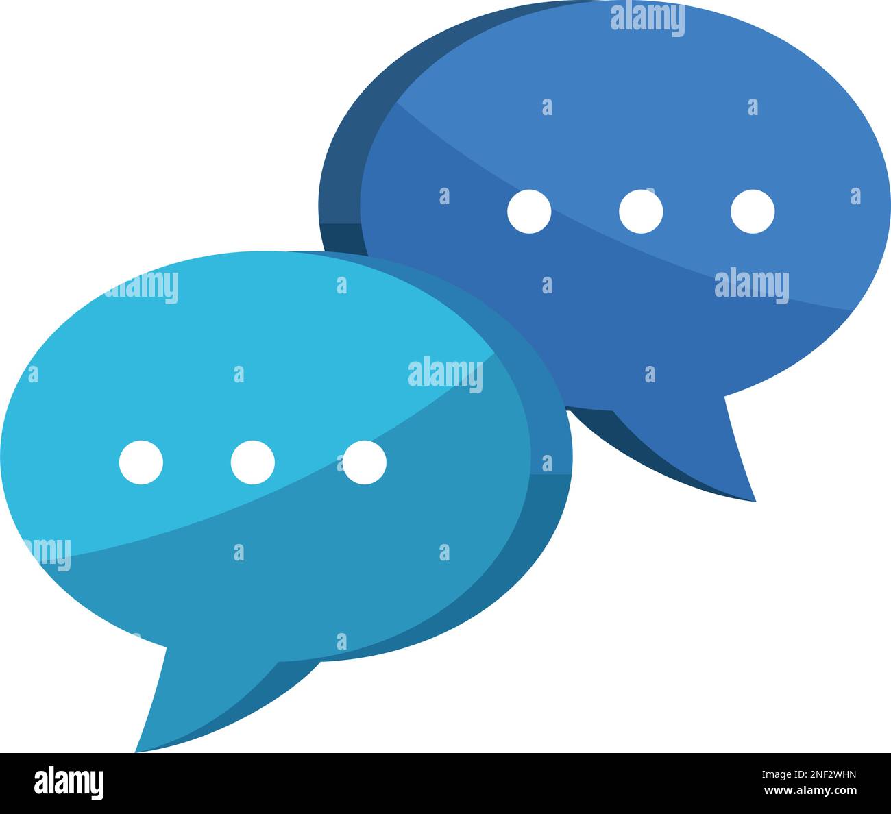 speech bubbles messages Stock Vector Image & Art - Alamy