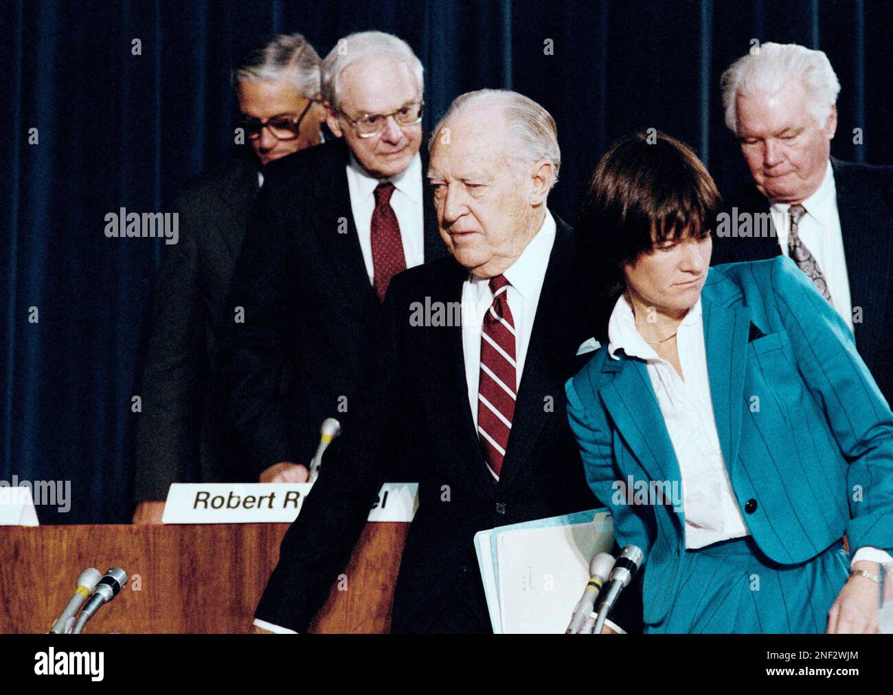 William P. Rogers, chairman of the presidential commission ...